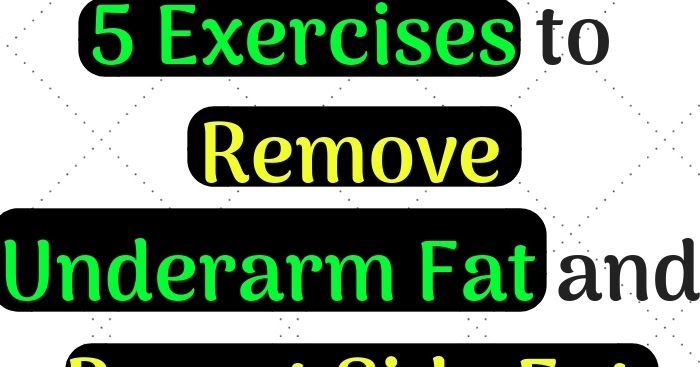 Daily Health Advisor : 5 Exercises to Remove Underarm Fat and Breast ...