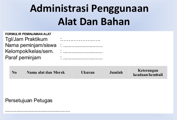 Kumpulan Administrasi Laboratorium IPA Lengkap Tahun 2018 | Download ...