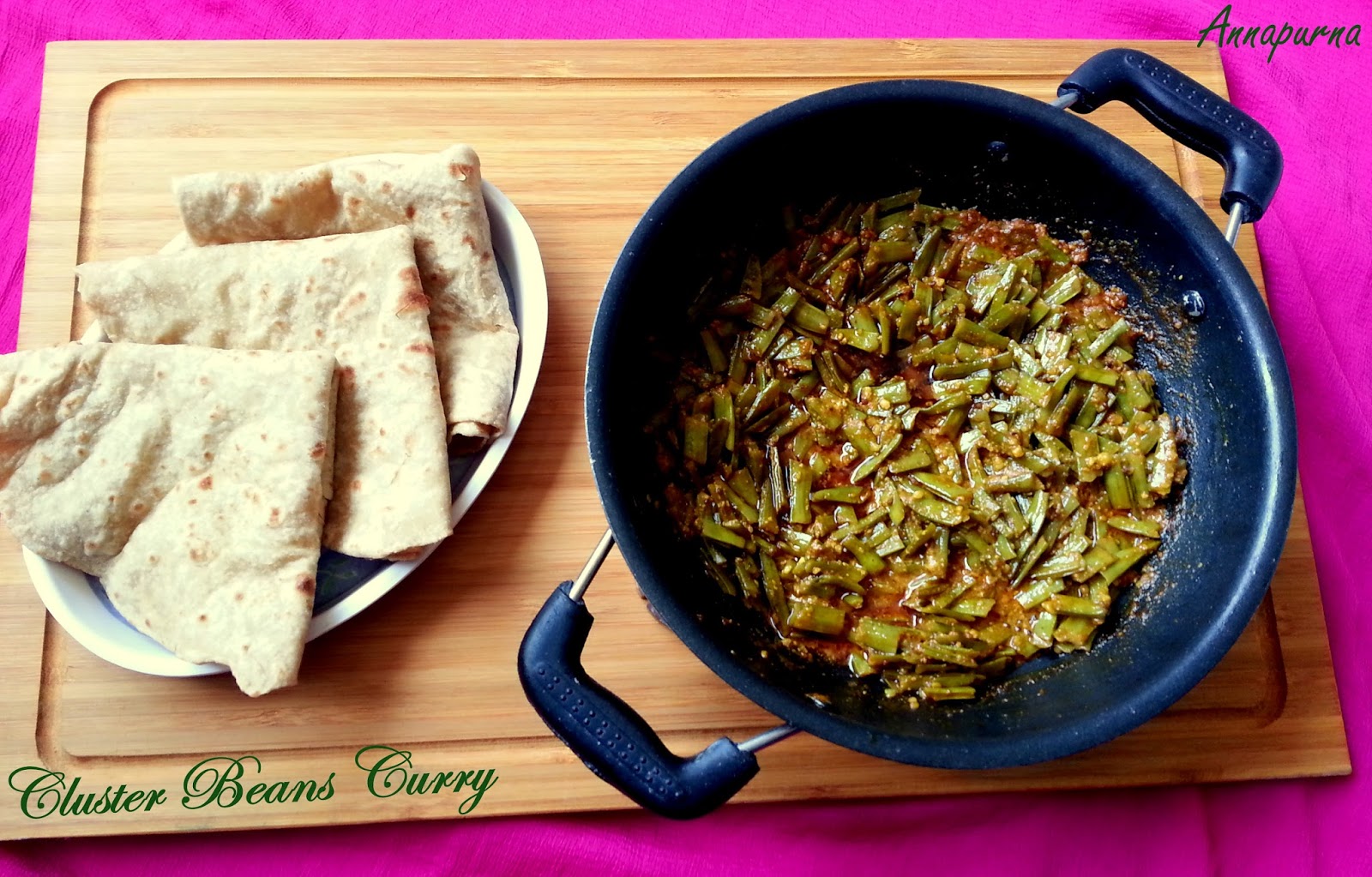 Cluster Beans Curry Recipe / Gavar Phalli ki Sabji