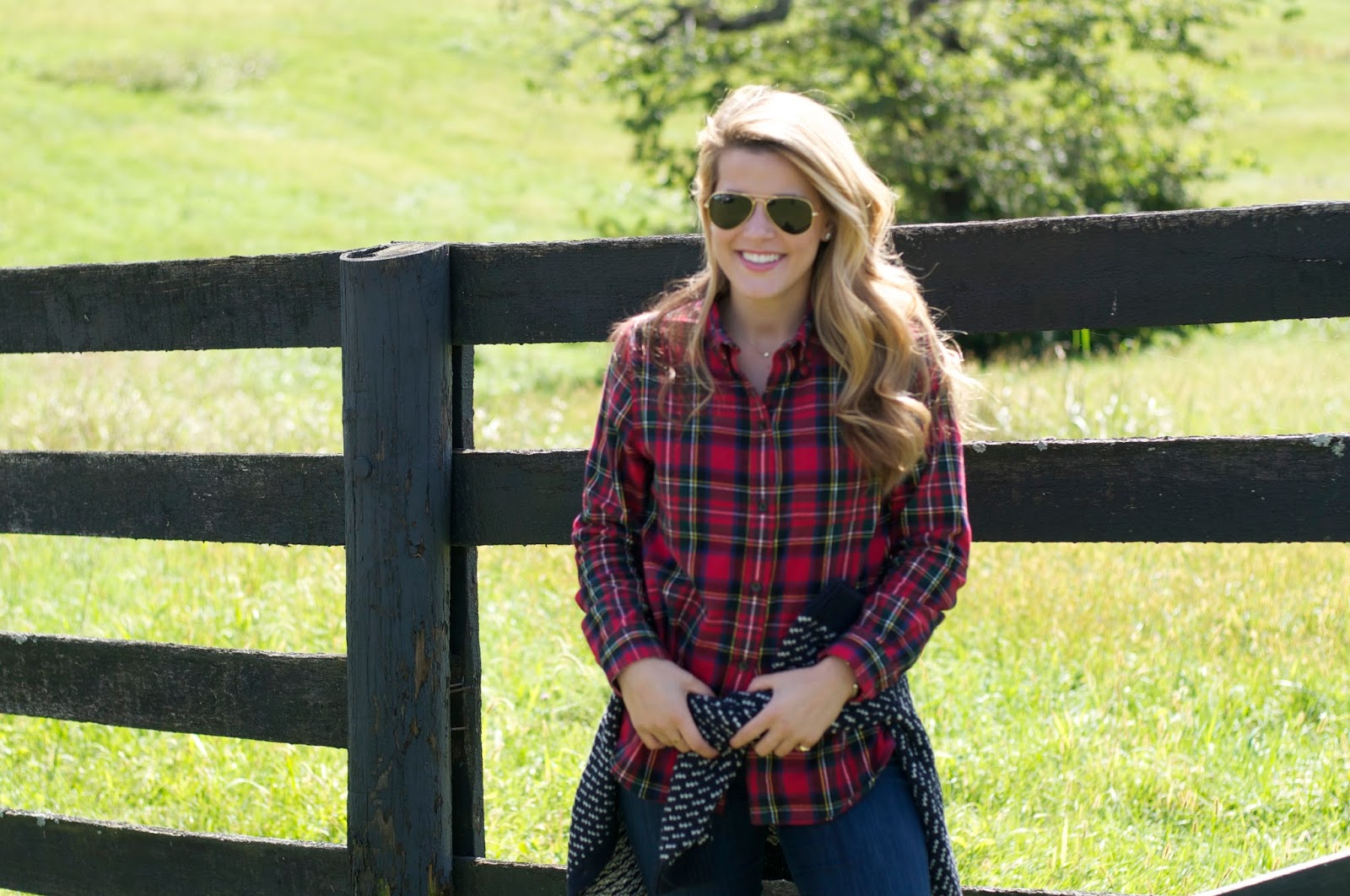 Classic Norwegian Sweater + Plaid Flannel | Summer Wind | Bloglovin’