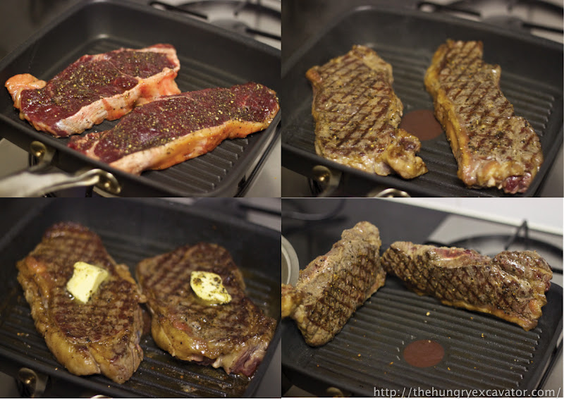 The Hungry Excavator: "Season the Bowl" Steak Recipe