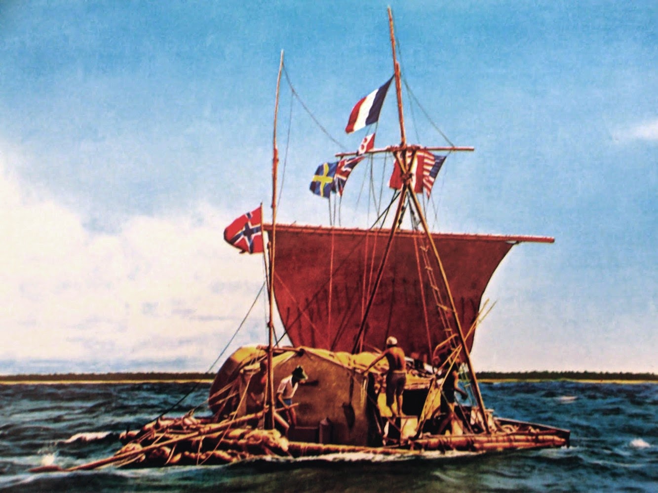 steady afloat: The voyage of the Kon-Tiki