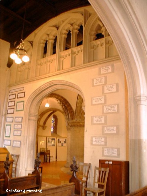 Cranberry Morning: The Round Church, Cambridge England