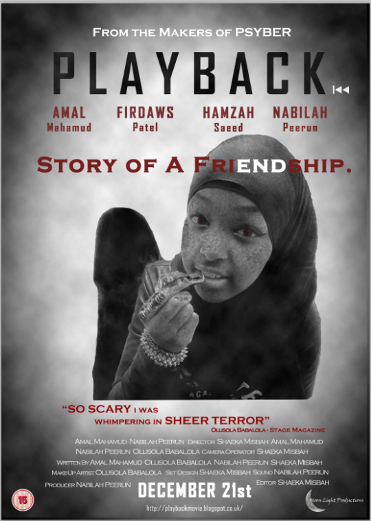 PLAYBACK: Poster - planning, drafts & production