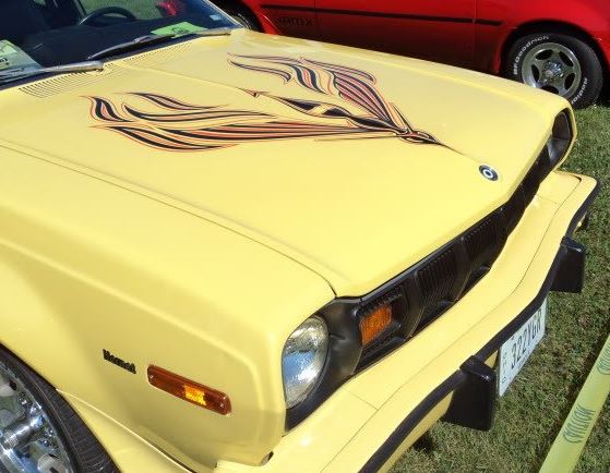 Just A Car Guy: the 1976-78 Hornet AMX had an optional hood decal