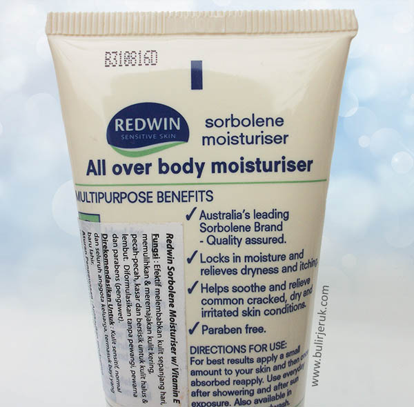 Kulit Sehat Dan Lembut Dengan Redwin Sorbolene Moisturiser - Materi Soal