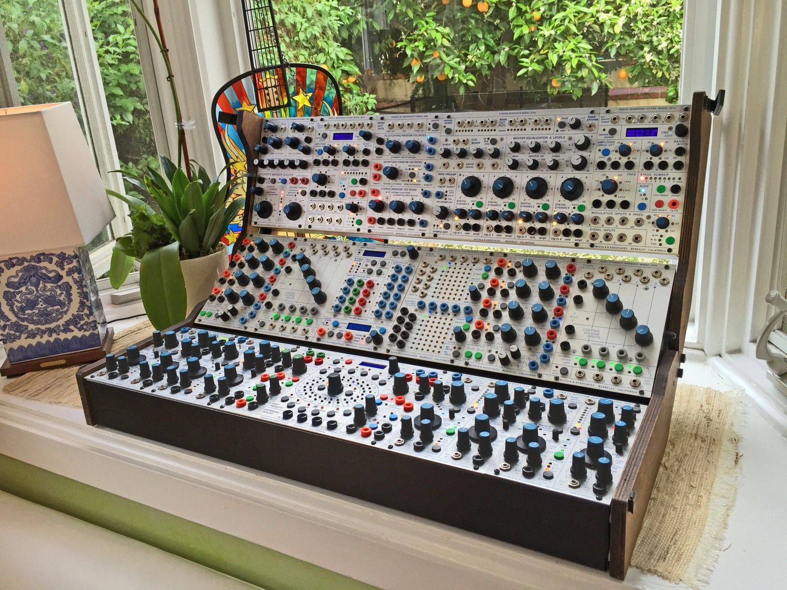 MATRIXSYNTH: Pristine Condition Buchla 200e 4 Voice Modular Synthesizer