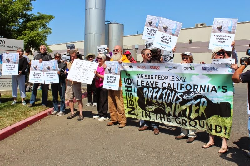 CENSORED NEWS: Protesters converge on Nestlé bottling plants in ...