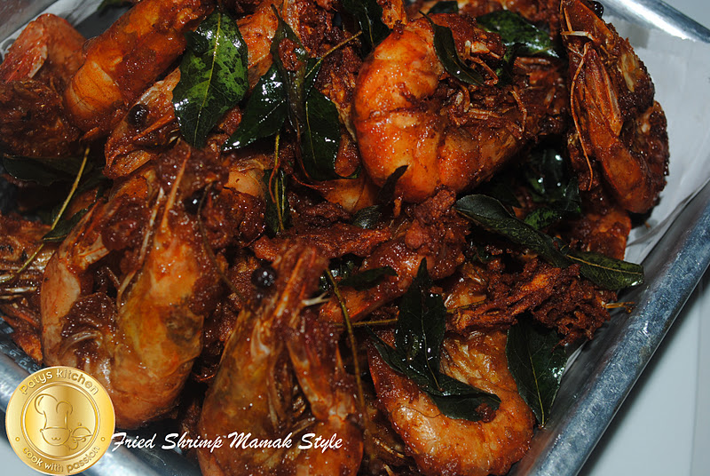 PATYSKITCHEN: FRIED SHRIMPS MAMAK STYLE / UDANG GORENG ALA MAMAK