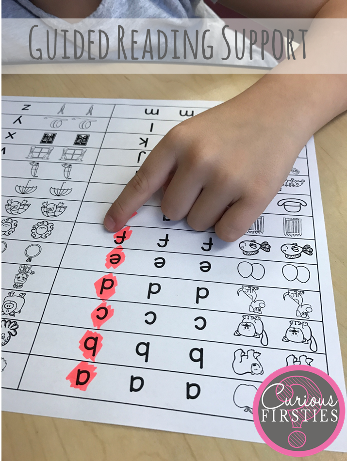 Curious Firsties: Guided Reading Supports and Supplements