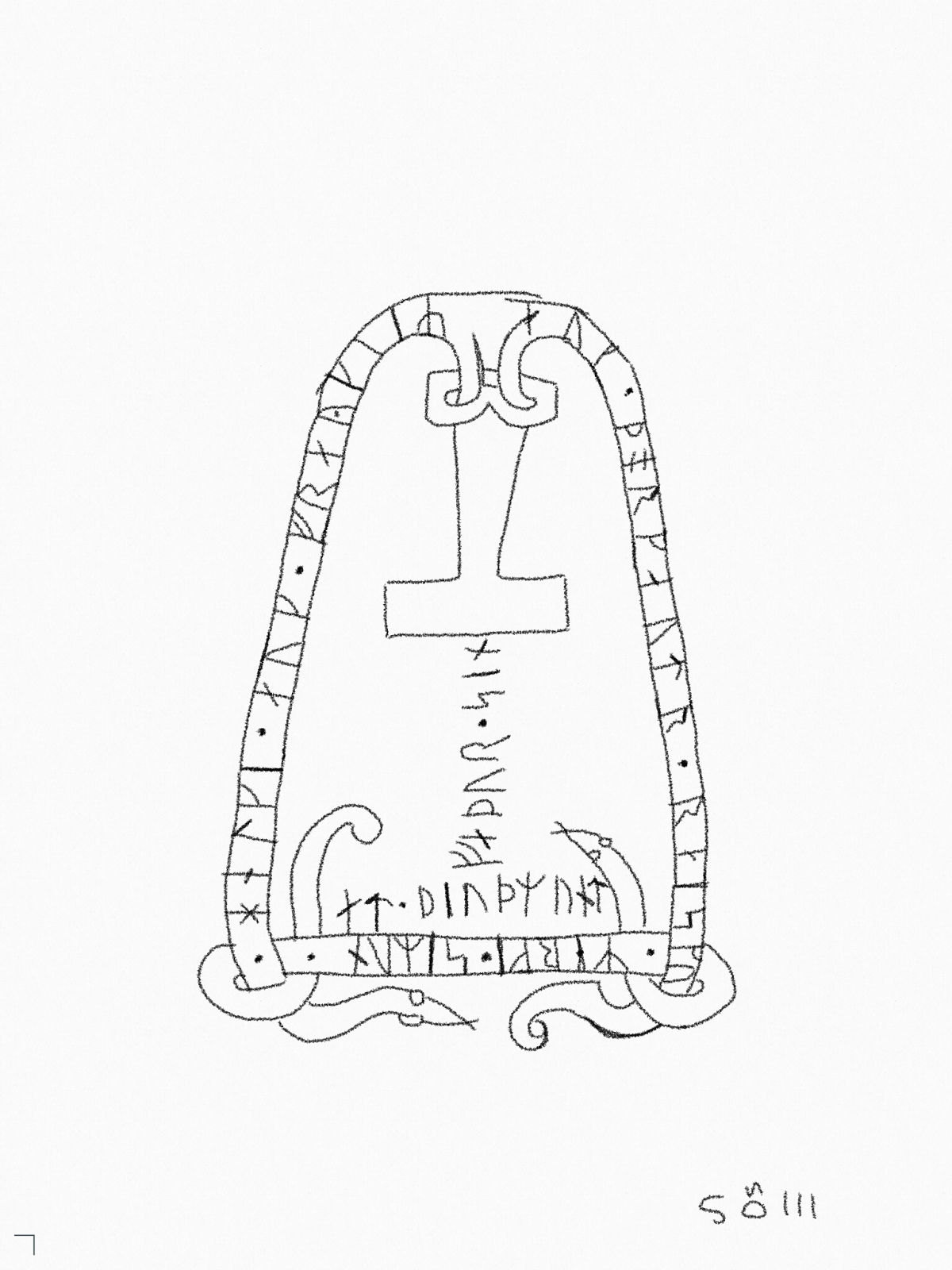 skogsrud: Förkristna Runstenar