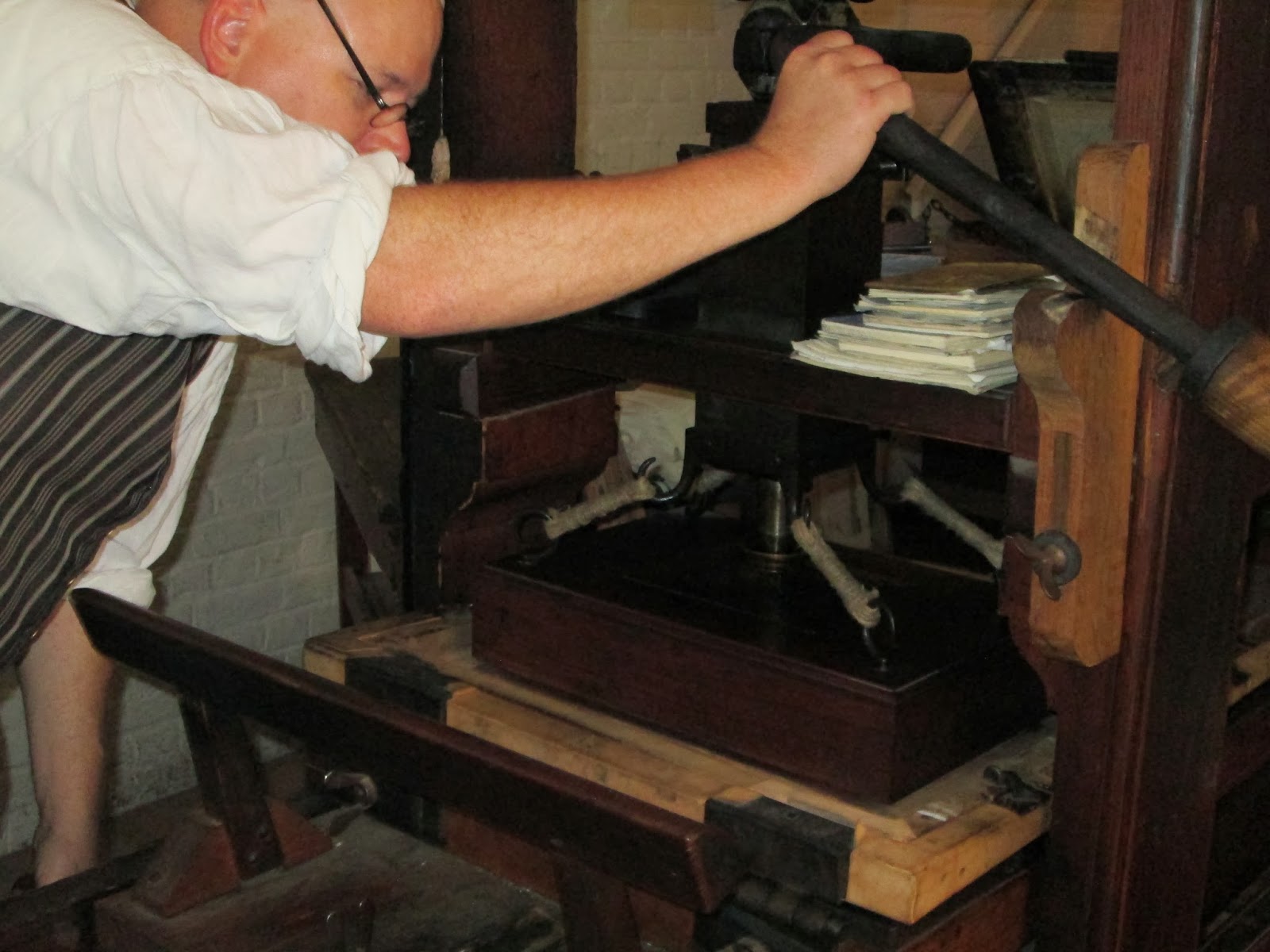Colonial Quills: The 18th Century Printing Press by Amber Perry