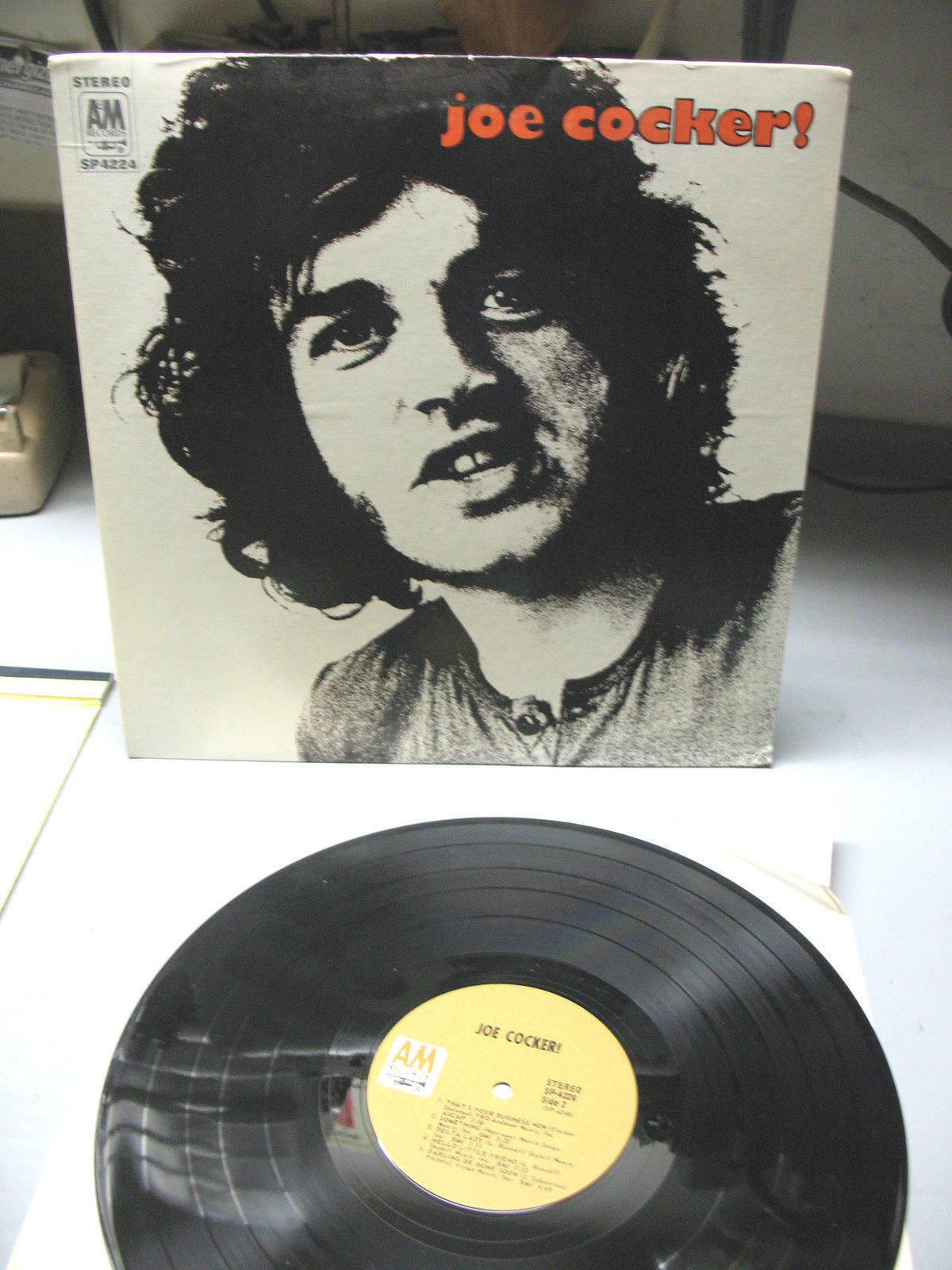 Joe Cocker "Joe Cocker" (1969) A&M Records