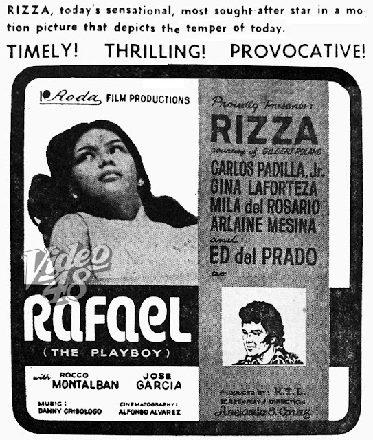 Video 48: THE SEVENTIES # 292: RIZZA, CARLOS PADILLA, JR., GINA LAFORTEZA, MILA DEL ROSARIO ...