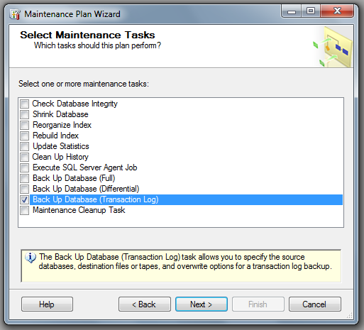Sql Something Sql Server Setting Up Transactional Backups 
