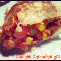 Mama OWL Blog: Chicken Chimichangas [#Recipe]