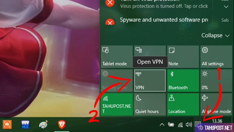 Cara Menggunakan VPN Tanpa Aplikasi di Android dan Windows 10 - TahuPost