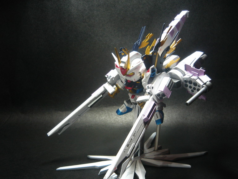 SD Strike Freedom Gundam with METEOR unit customized build