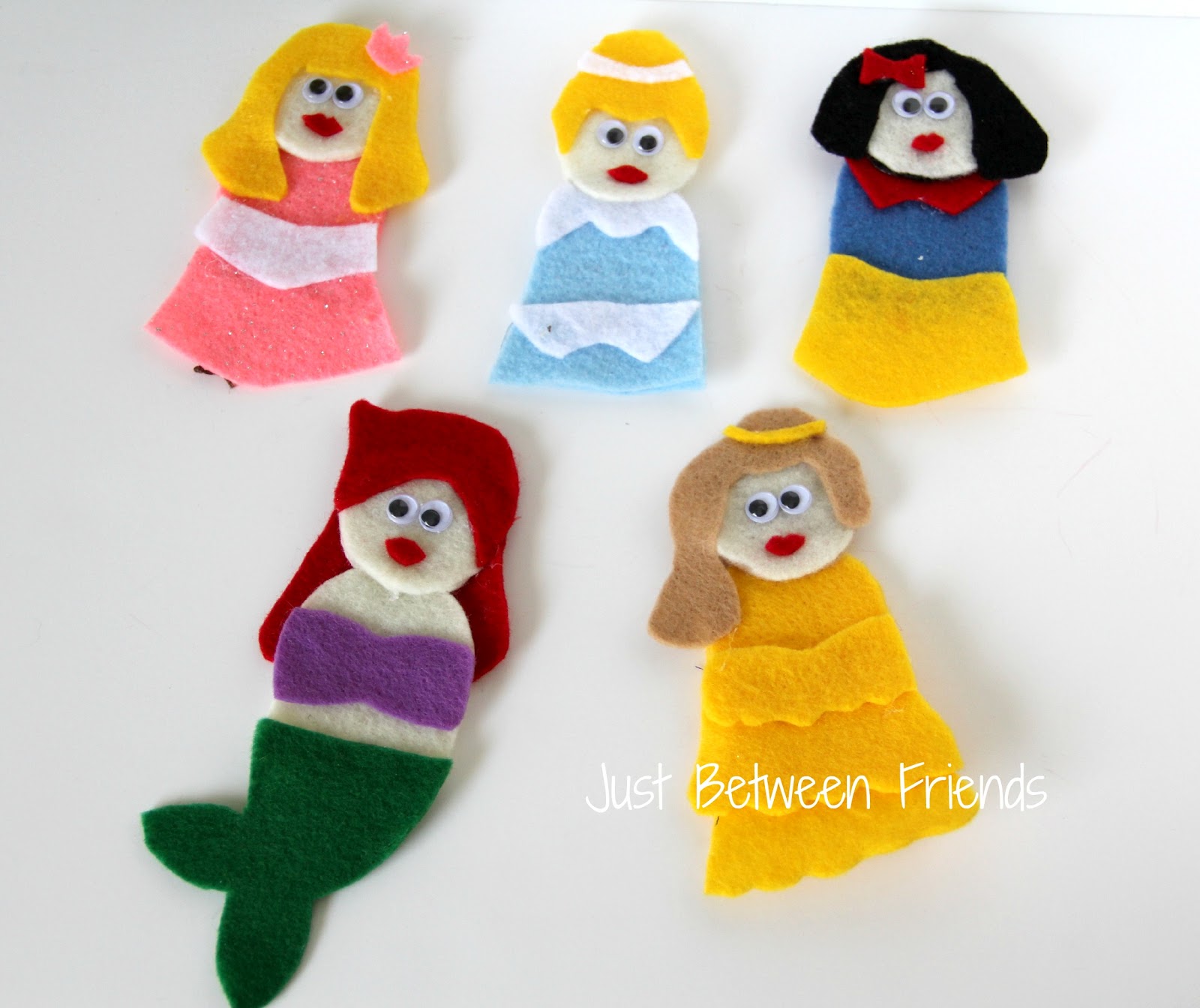Princess Finger Puppets - Just Jonie