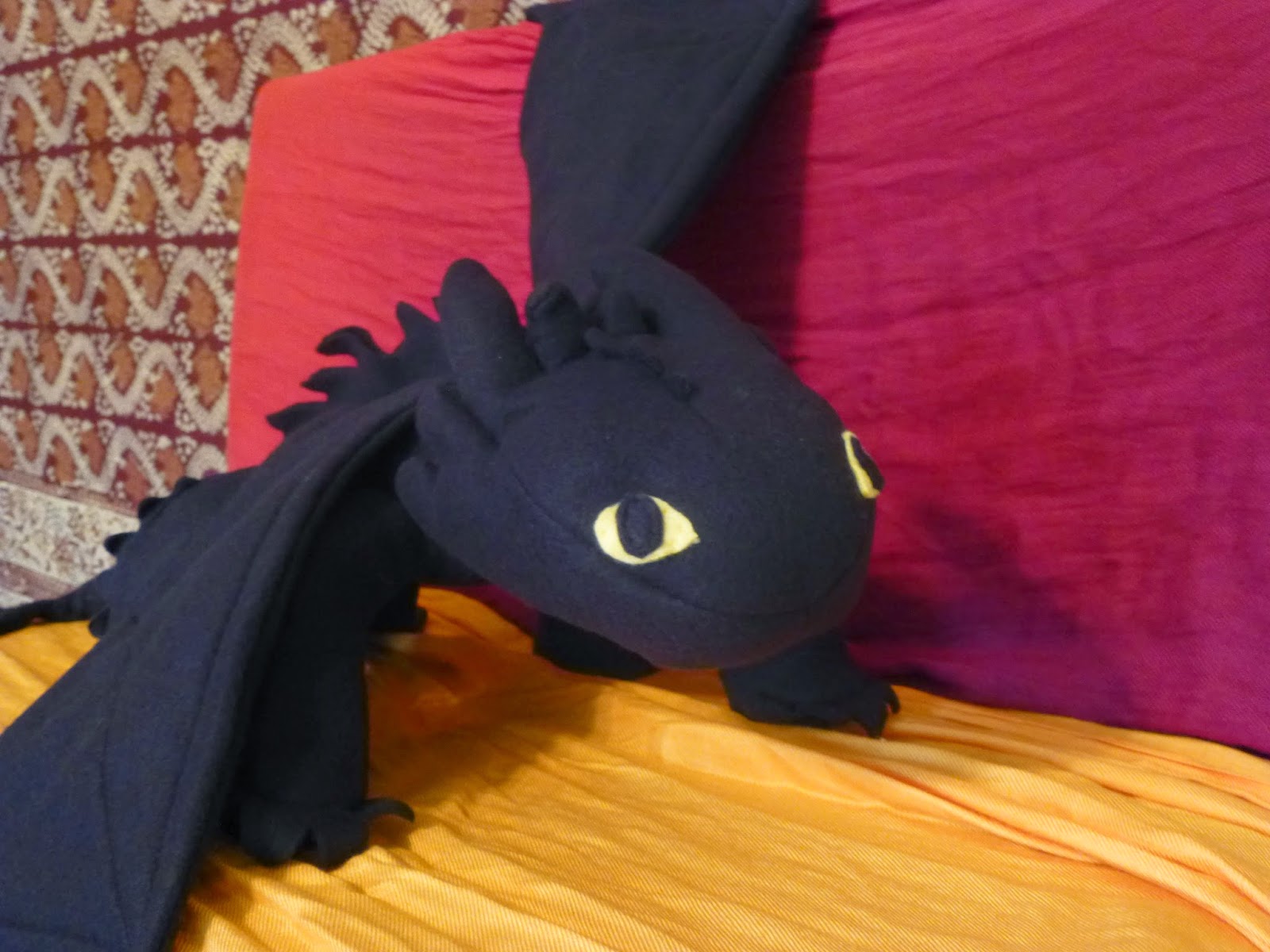 Mostly Nerdy Crochet: Toothless 2.0 Mostly Nerdy Crochet: Toothless 2.0