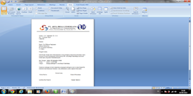 Tugas UAS Aplikasi Komputer: 1. Cara Membuat Cop Surat dan Kolom Koran ...