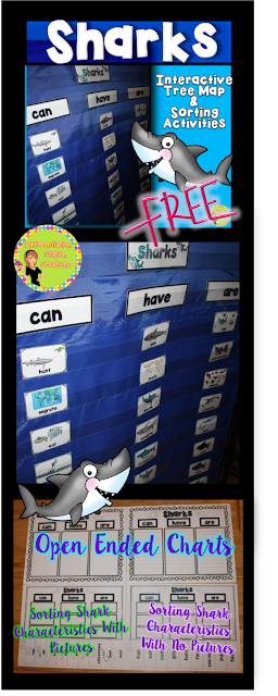 Differentiation Station Creations: Wild About Sharks + Freebie