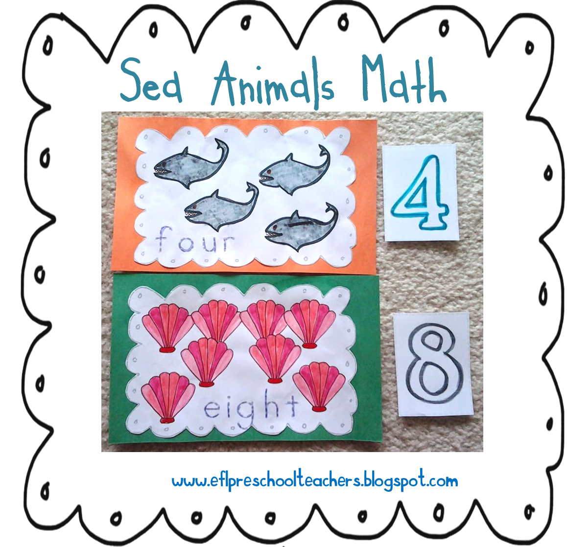 ESL/EFL Preschool Teachers: Sea Animals- Ocean Theme for Preschool ELL