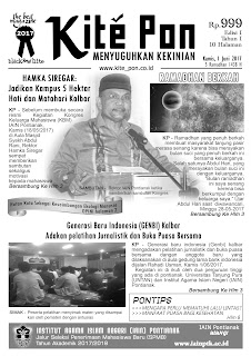 Contoh Desain dan Layout Koran/Majalah Sederhana (Tugas Jurnalistik ...