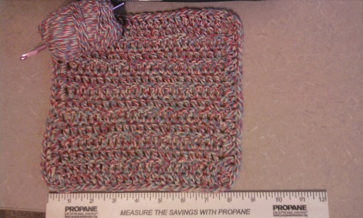 Cheryl's Items of Interest: Cotton Crochet Dish Rags out of Sweaters