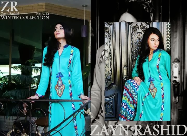 Zayan Rashid Marina Linen Winter Collection 2013/14 - Maria ilyas ...