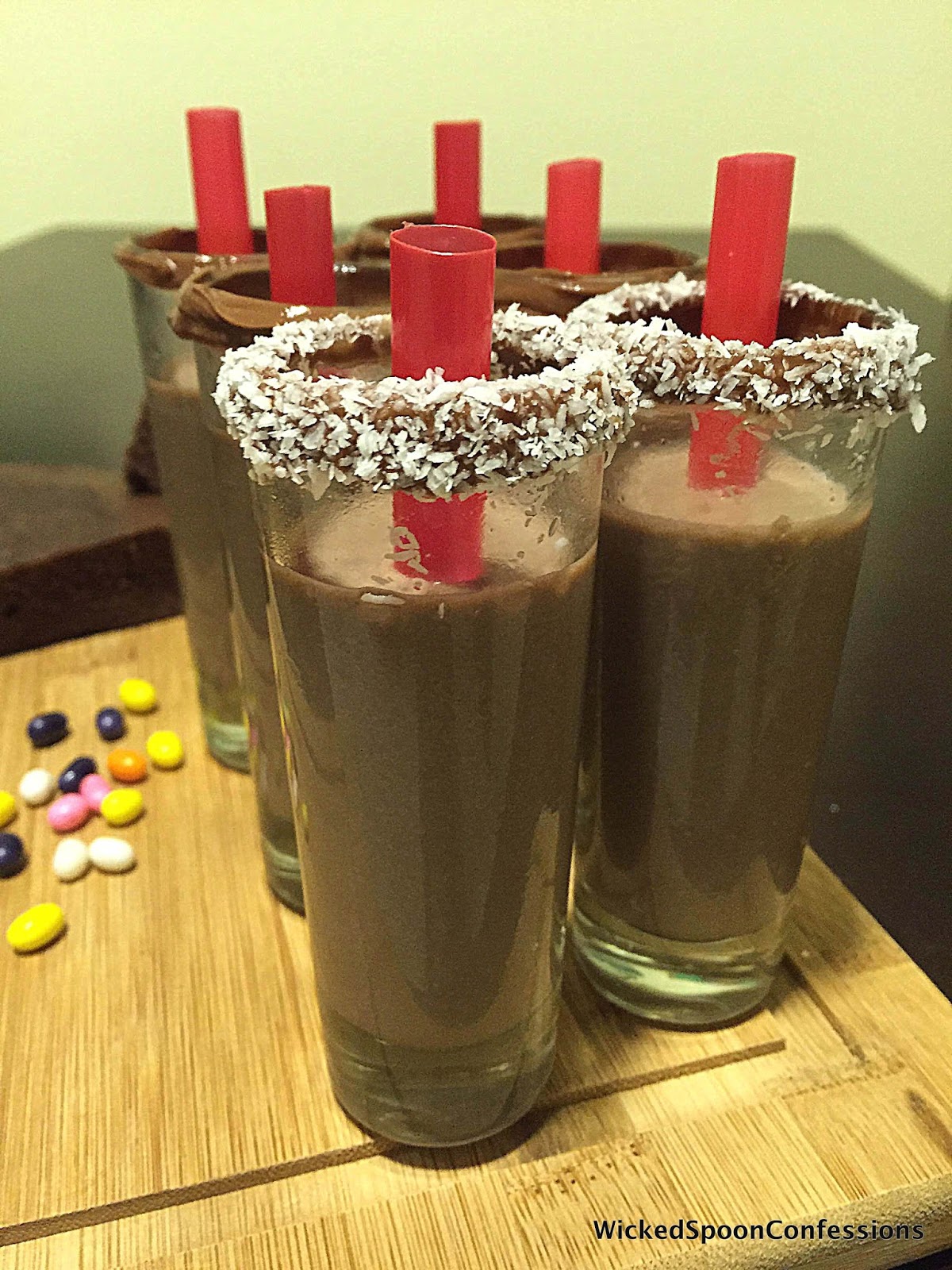 Recipe of Happiness: Chocolate Cake Milkshake Shooters