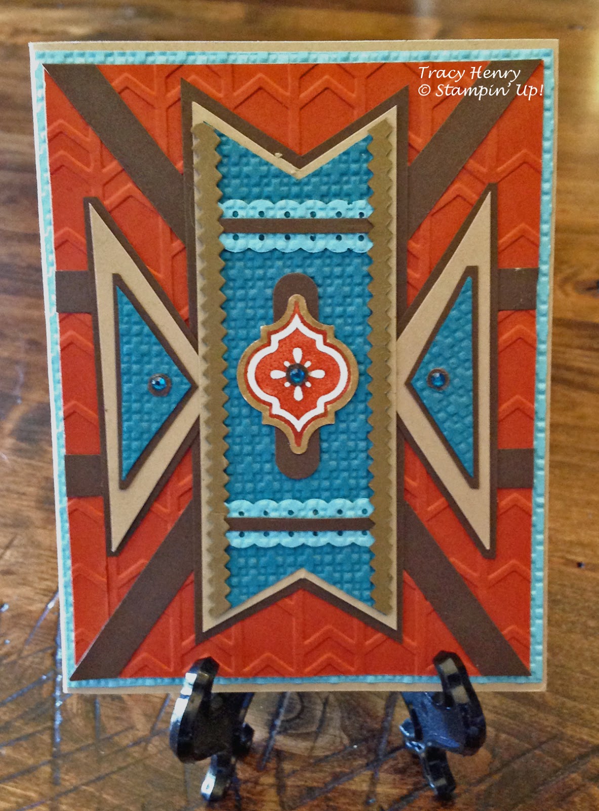 Handmade In The Mountains: Aztec Southwest Card