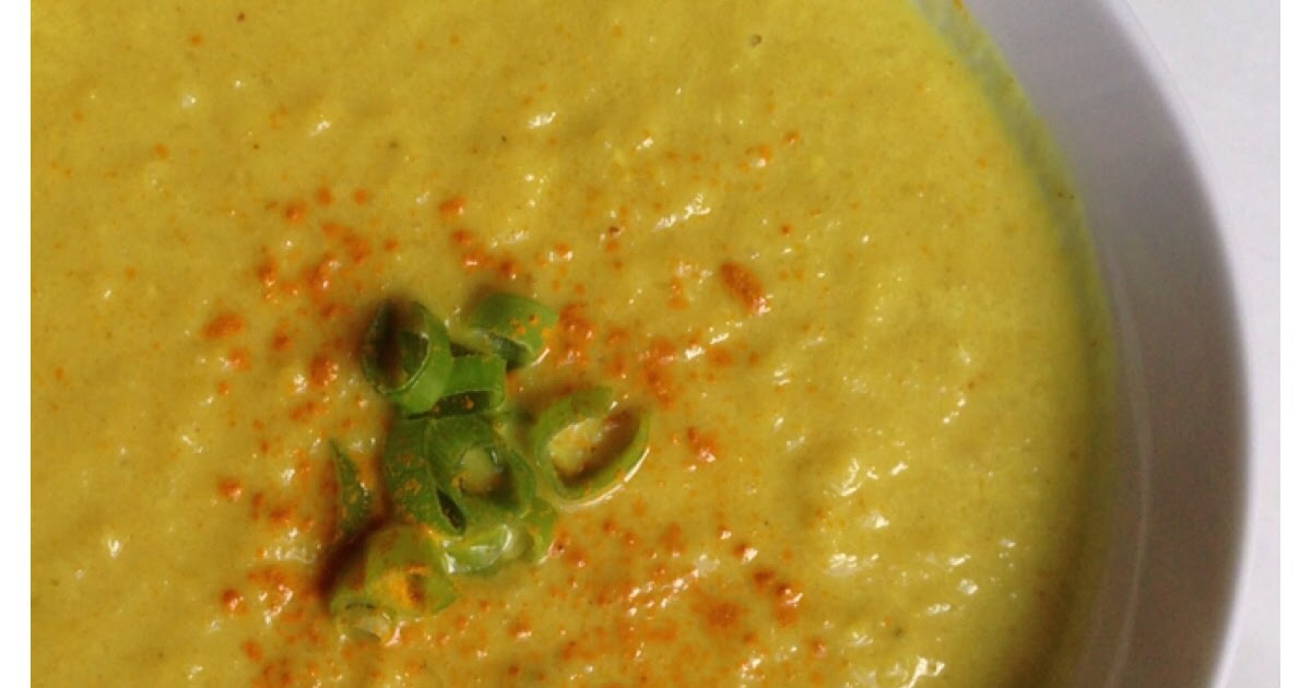 Curried Cauliflower Soup - CookOFood