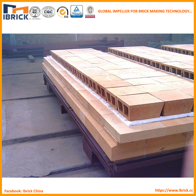 6.9m auto brick project tunnel kiln