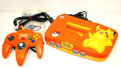 N64 Brasil: Nintendo 64 Pikachu Set