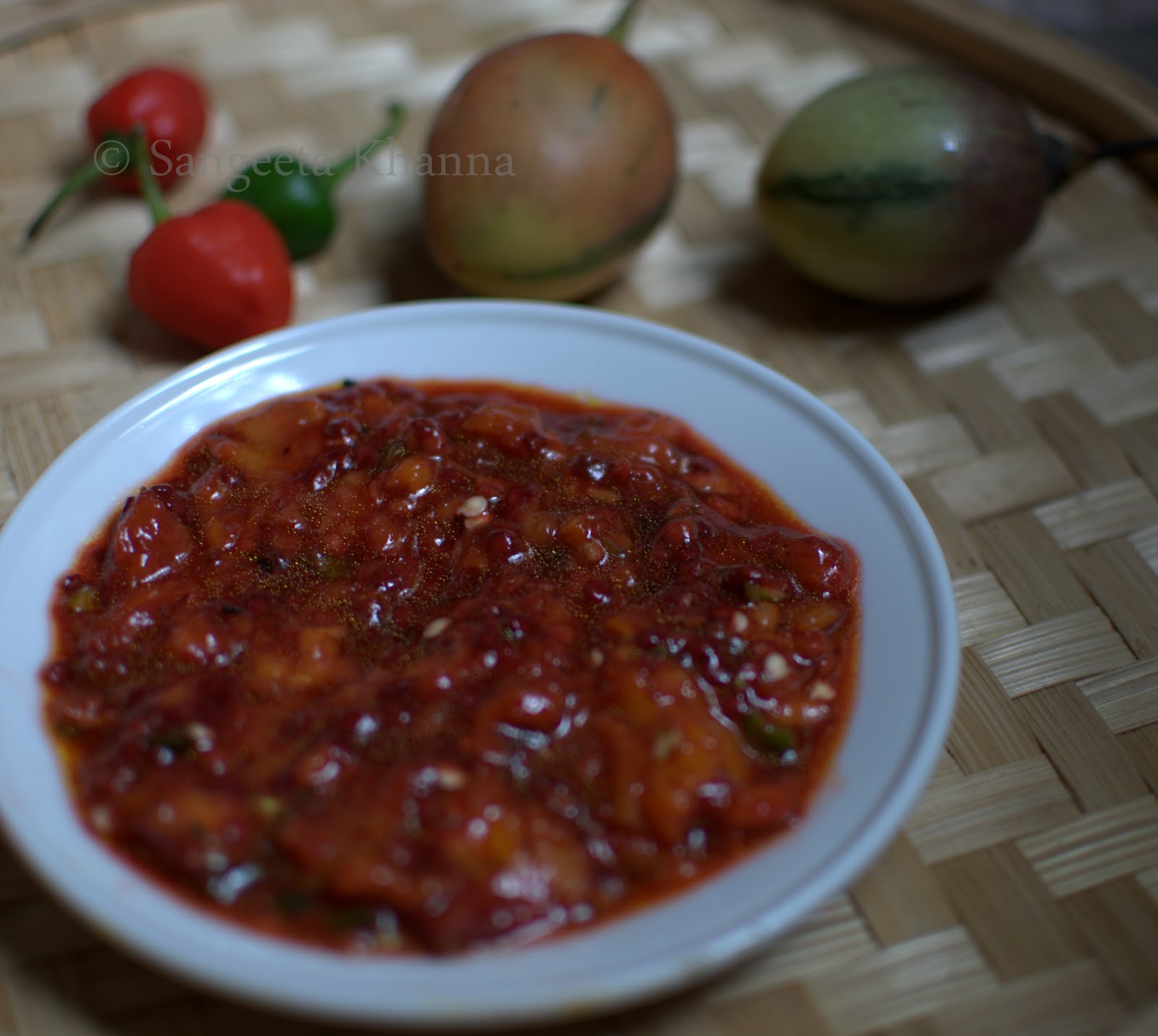 Vegetables of Sikkim | Rukh Tamatar or the Tree tomato and a very ...