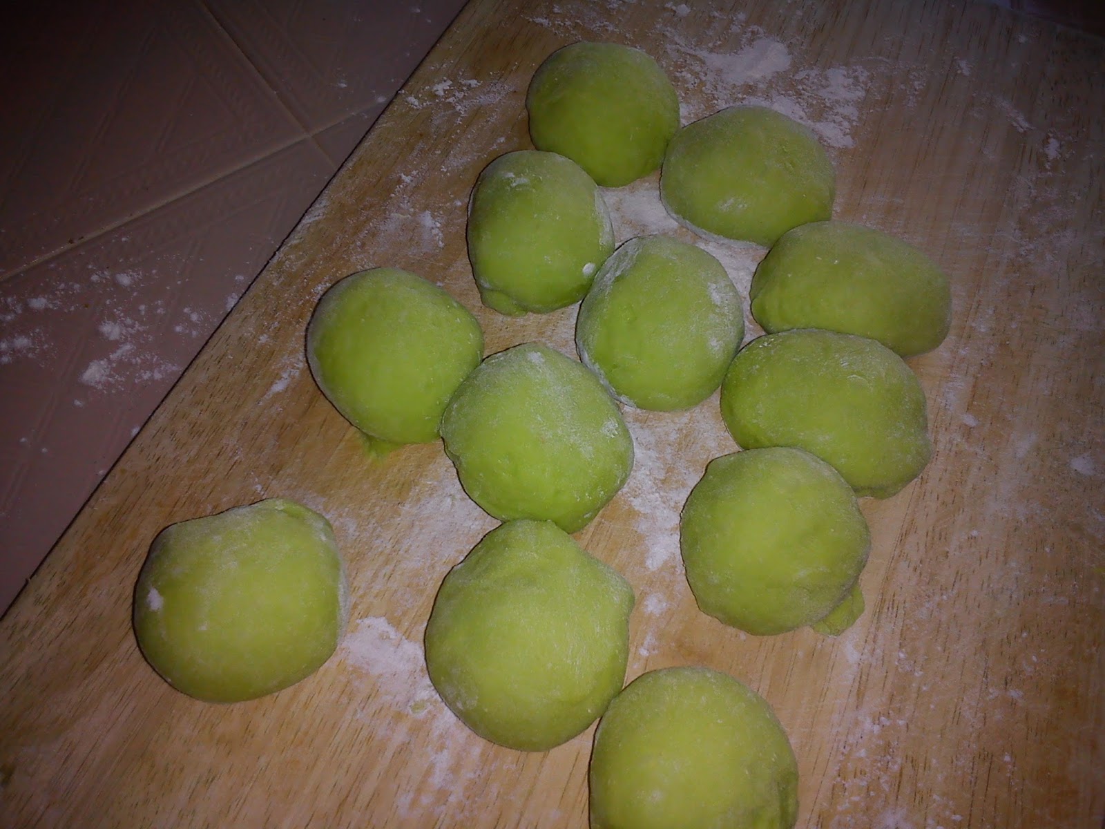 Cooking Pleasure: DOUBLE SOFT PANDAN BUNS