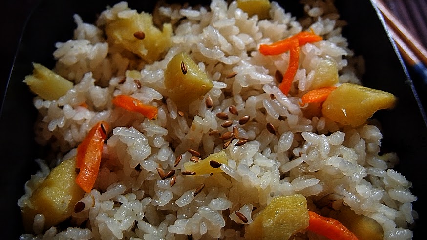 LUWEEH KITCHEN : Kamote Rice