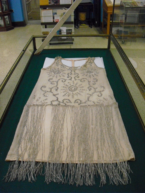 Kearny History Museum: 1920's Beaded Flapper Dress