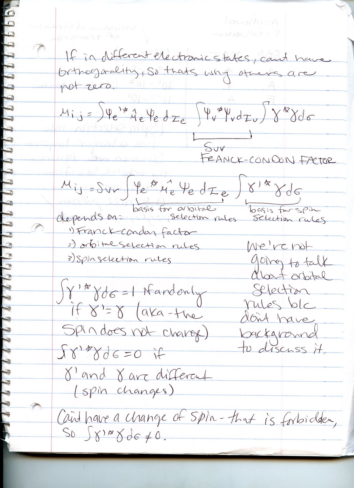 University of Idaho- Physical Chemistry 306 Lecture Notes: PChem 306 ...