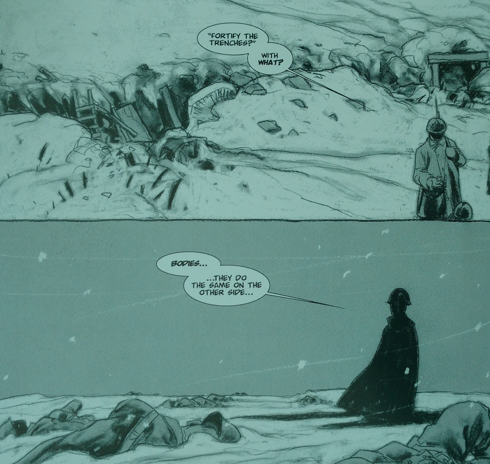 Lecturas: White Death, by Robbie Morrison and Charlie Adlard