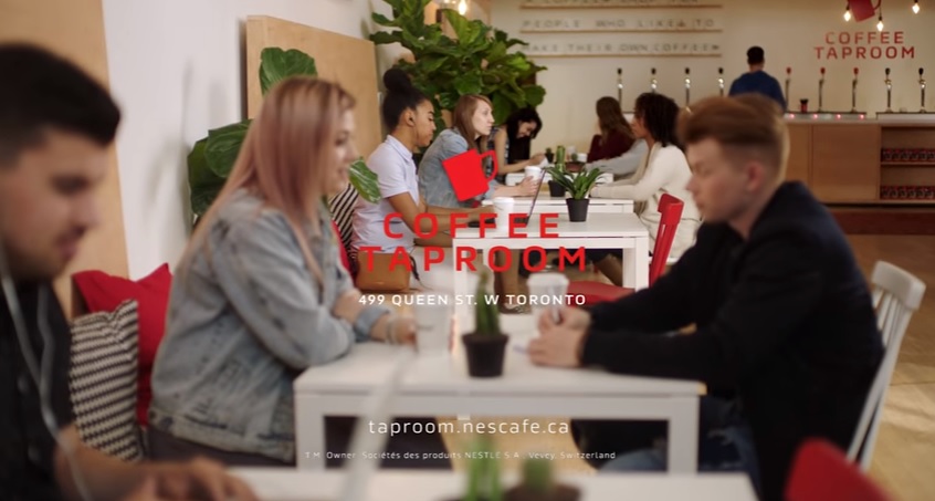 The NESCAFÉ Coffee Taproom is now open on Toronto’s trendy Queen Street ...