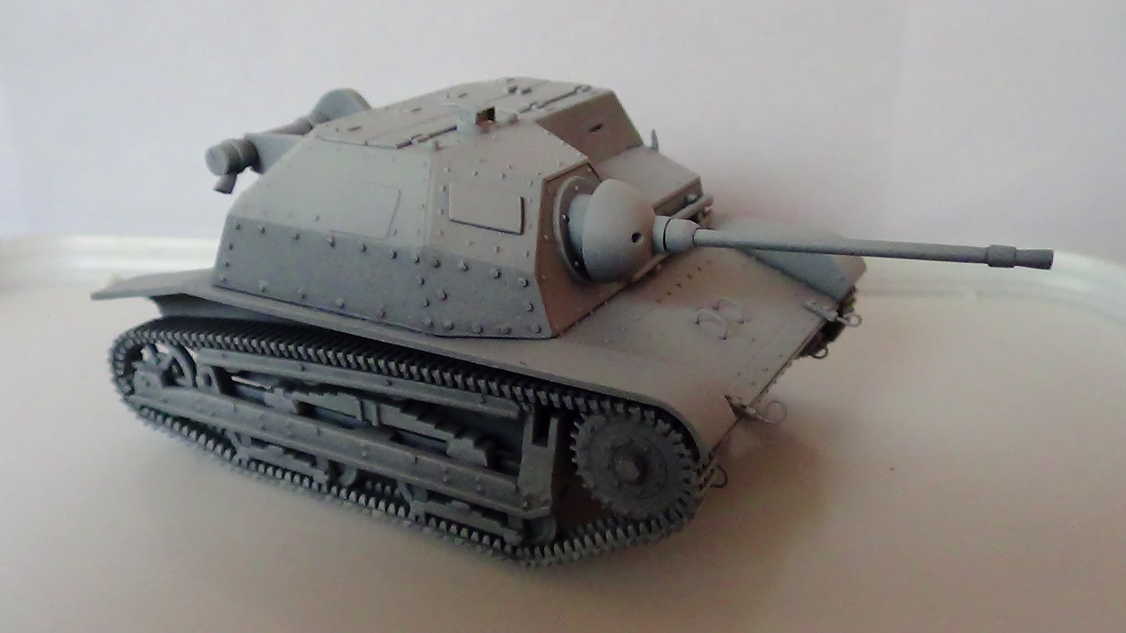 Size's military scale models: Polish TKS tankette with 20 mm gun ...