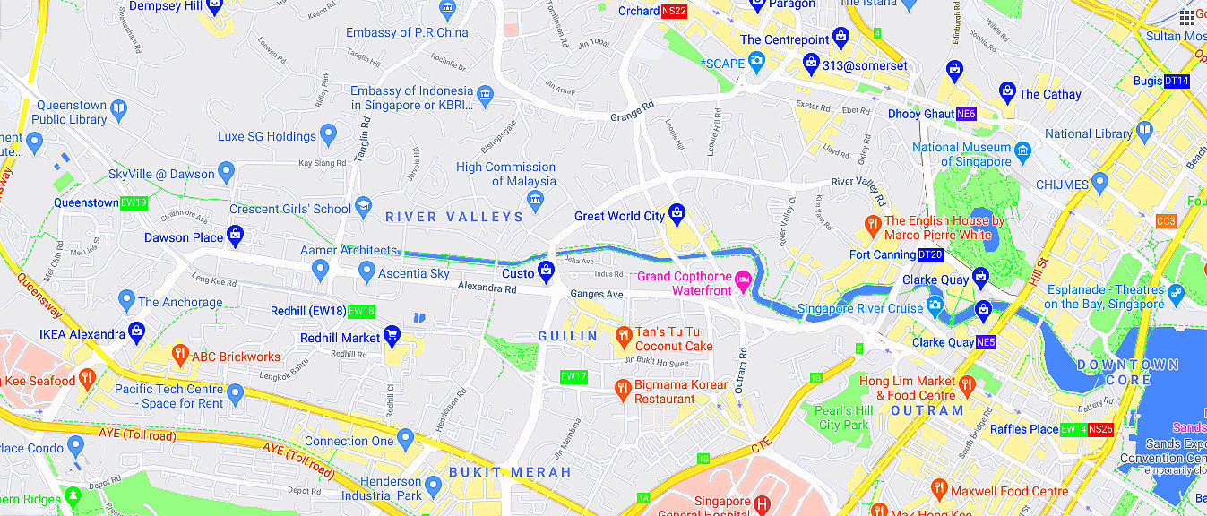 Source of Singapore River is Boh Beh Kang. No Tail Port Village 无尾港 ...