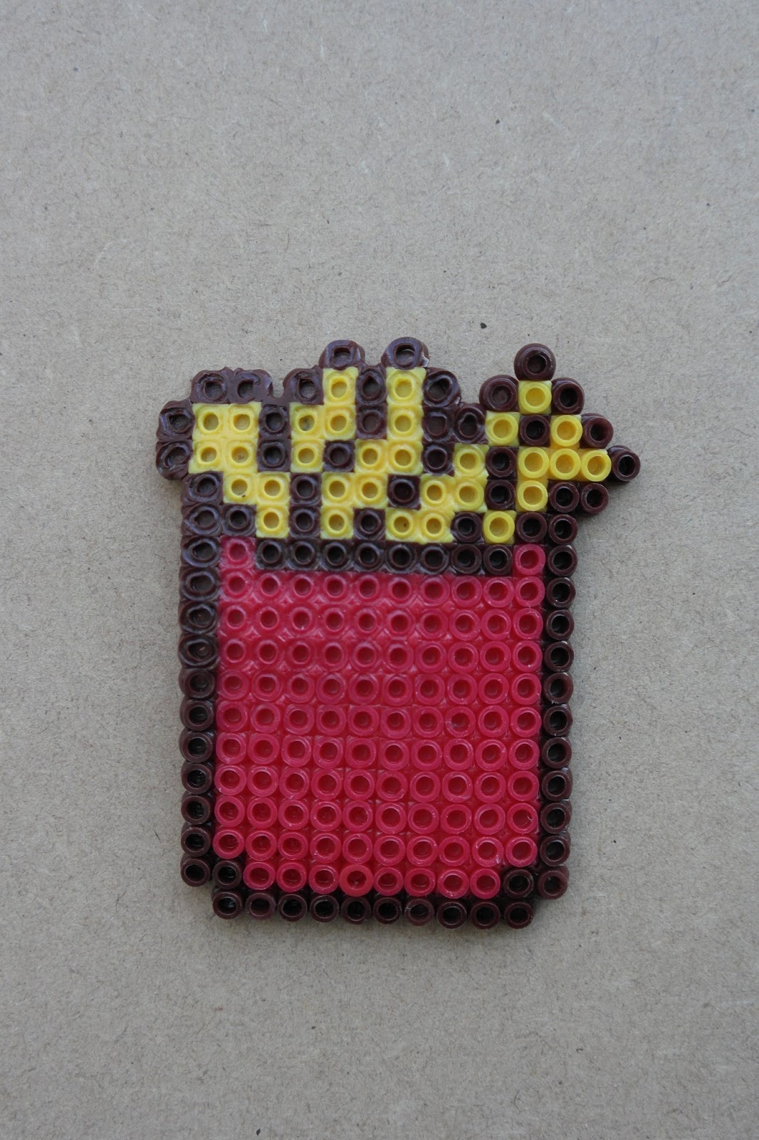 Pyssla Ideas: French Fries