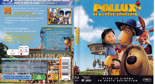 BLU-RAY JAQUETTES BLU-RAY: Pollux - Le Manège enchanté