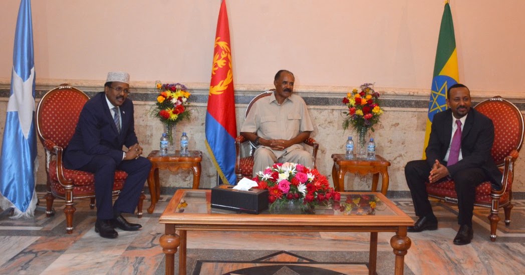 President Mohammed Abdullahi of Somalia arrives in Asmara - Madote