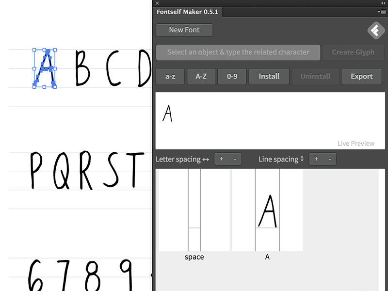 Panduan Membuat Tulisan Tangan Menjadi Font Digital - Dafi Deff