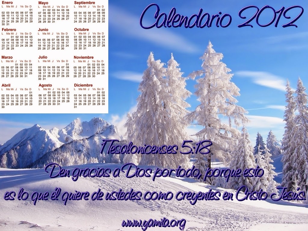 calendarios cristianos ~ Publicidad Jafet Digital