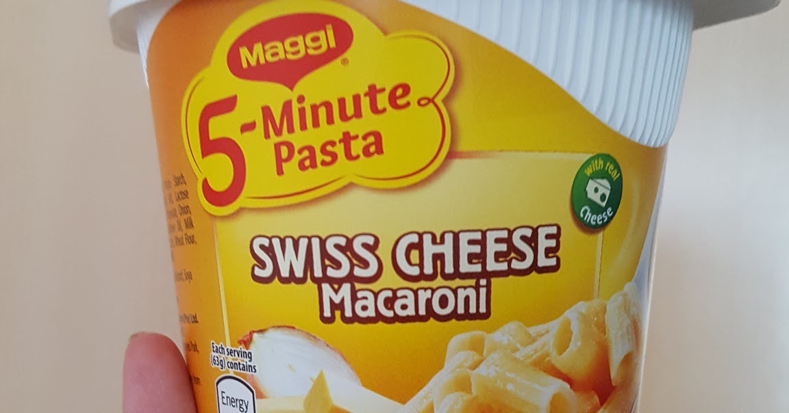 My Honest Opinion: Review : MAGGI® 5-Minute Cup Pasta